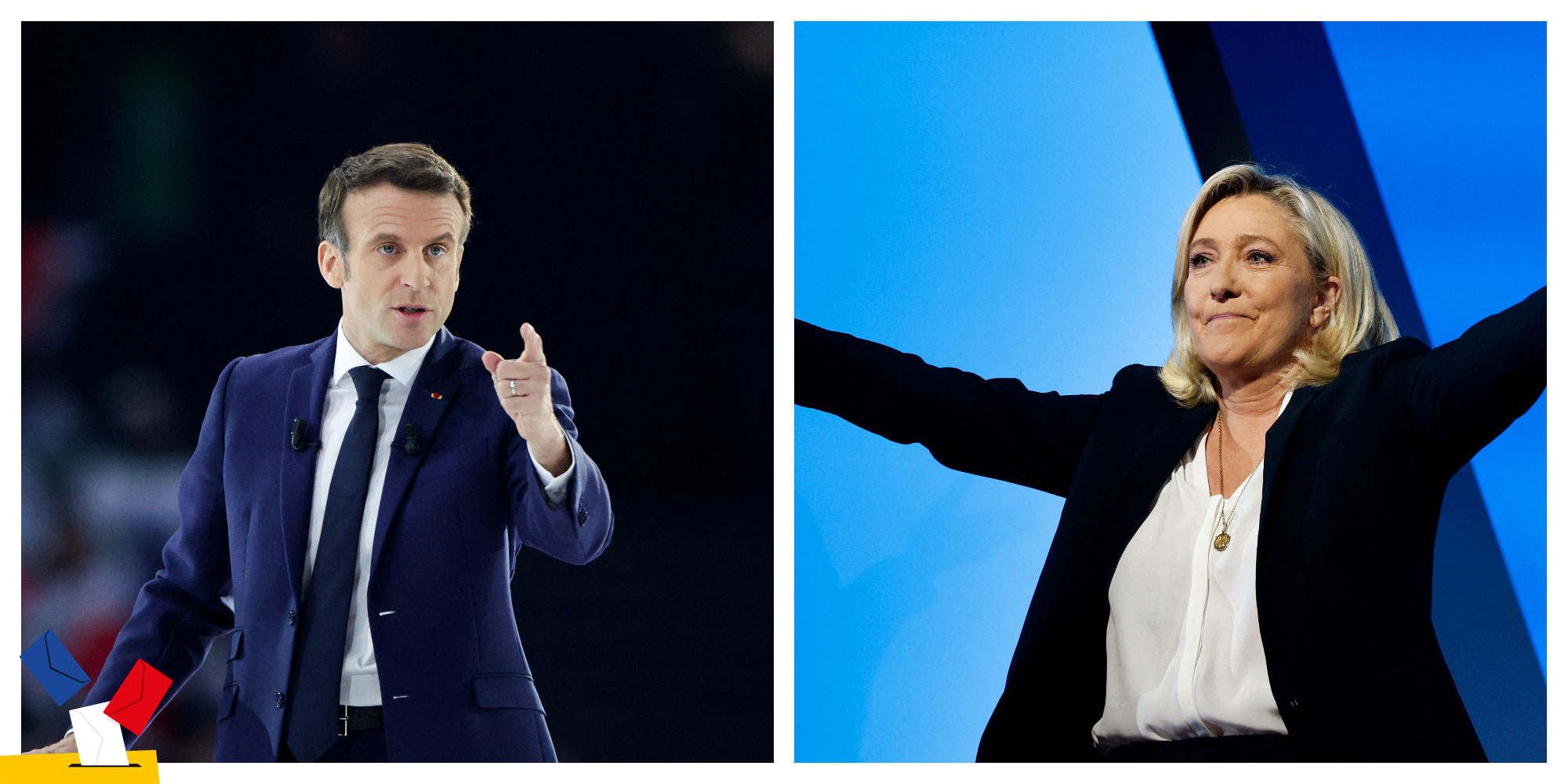 Présidentielle française:Macron et Le Pen au second tour Présidentielle ...