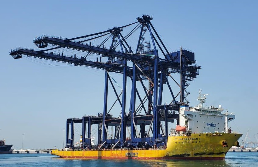 Gabon : Sept nouveaux portiques pour Owendo container terminal