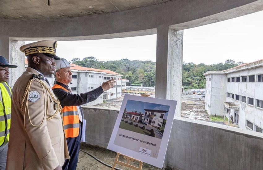 Gabon : Les travaux de l'Université Polytechnique Polyvalente du Cap ...