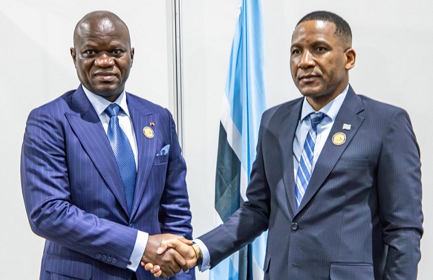 Gabon : Le Chef de l'Etat s'est entretenu avec les présidents du ...