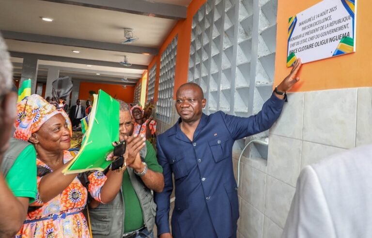 Gabon : Oligui Nguema inaugure le marché moderne du PK 11