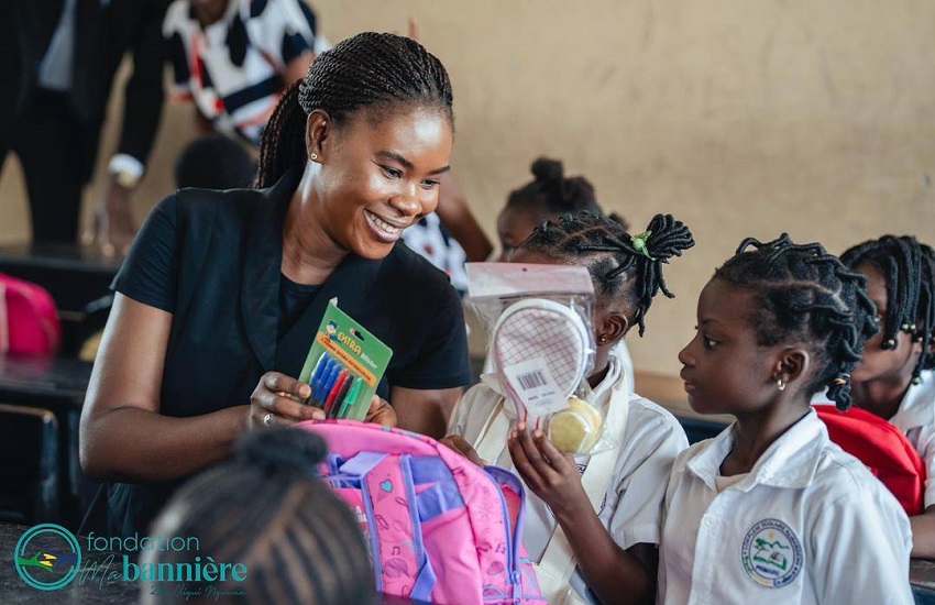 Gabon – Éducation : La Fondation Ma Bannière et la Fondation Merck ...