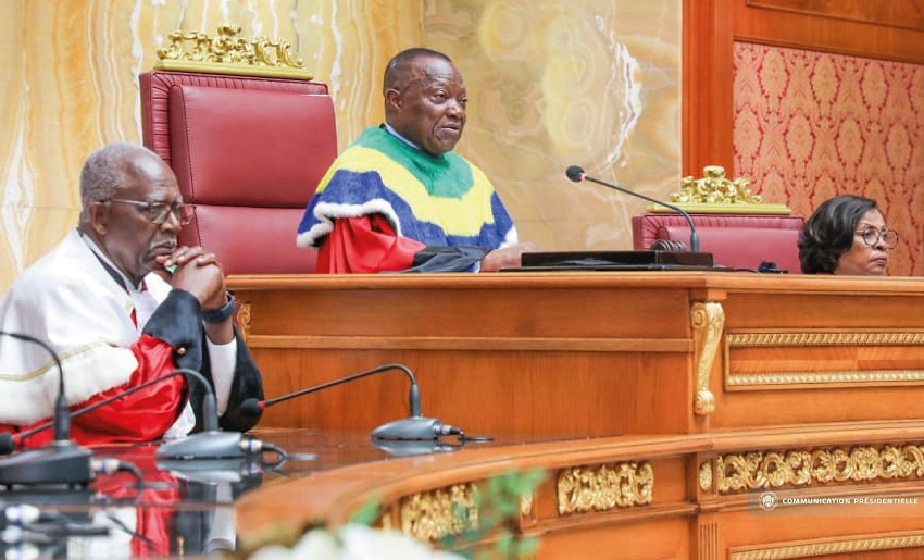 Gabon : La Cour constitutionnelle effectue sa rentrée solennelle